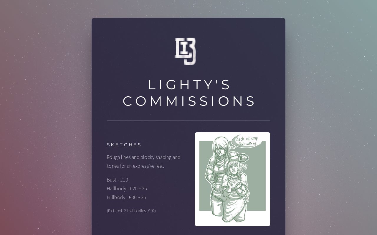 Lighty's Commissions